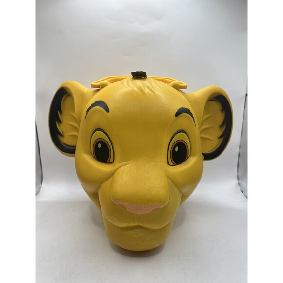 Disney | Kitchen | Vintage Disney Simba Head Lunchbox By Aladdin The ...